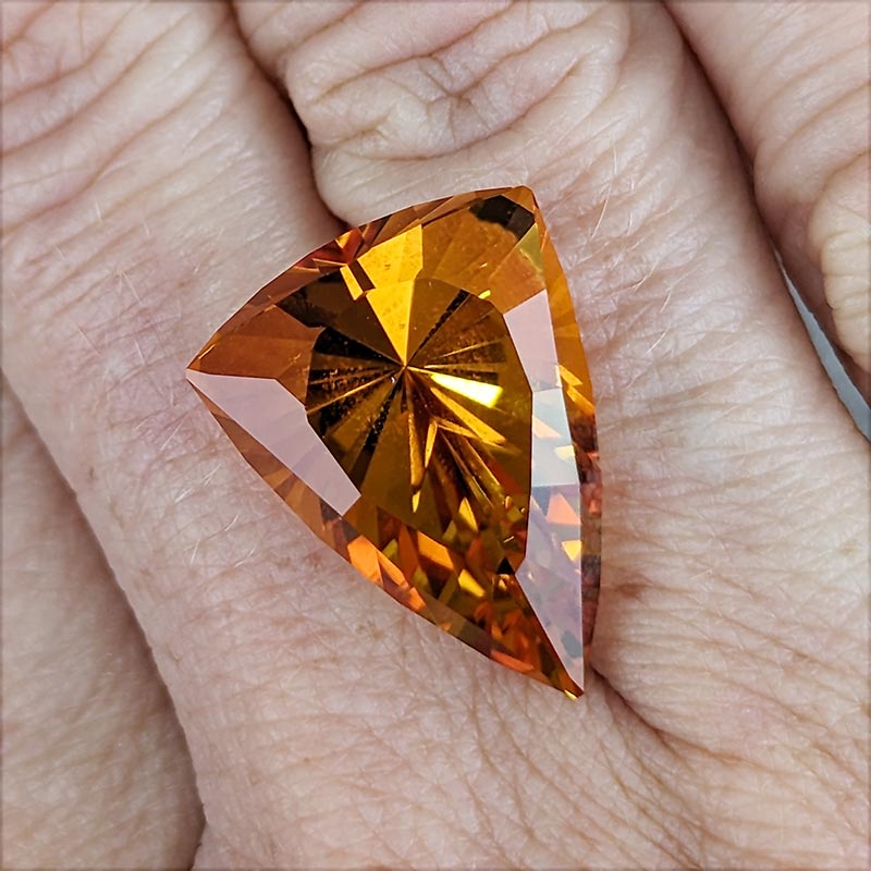 Citrine Radiant Style Cut 18.42 carats | John Dyer Gems