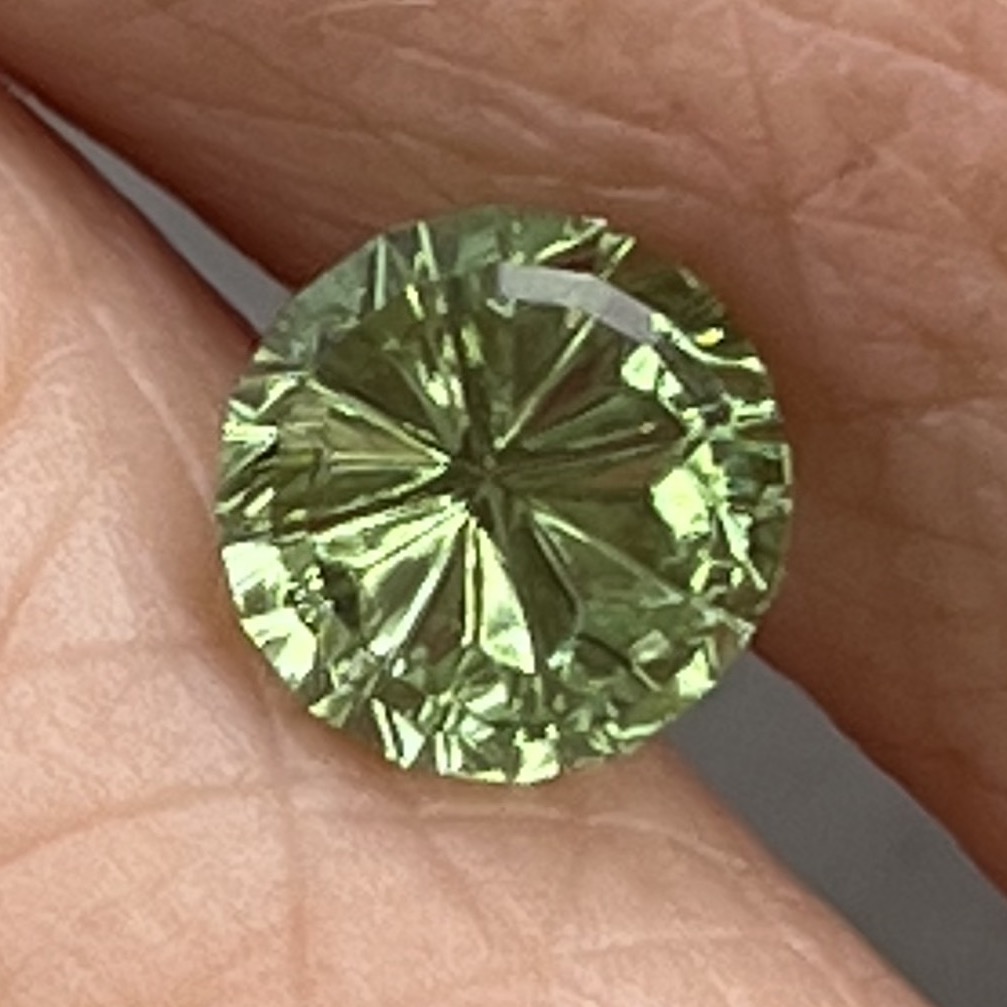 Green Tourmaline Starbrite™ Cut 1.79 carats | John Dyer Gems
