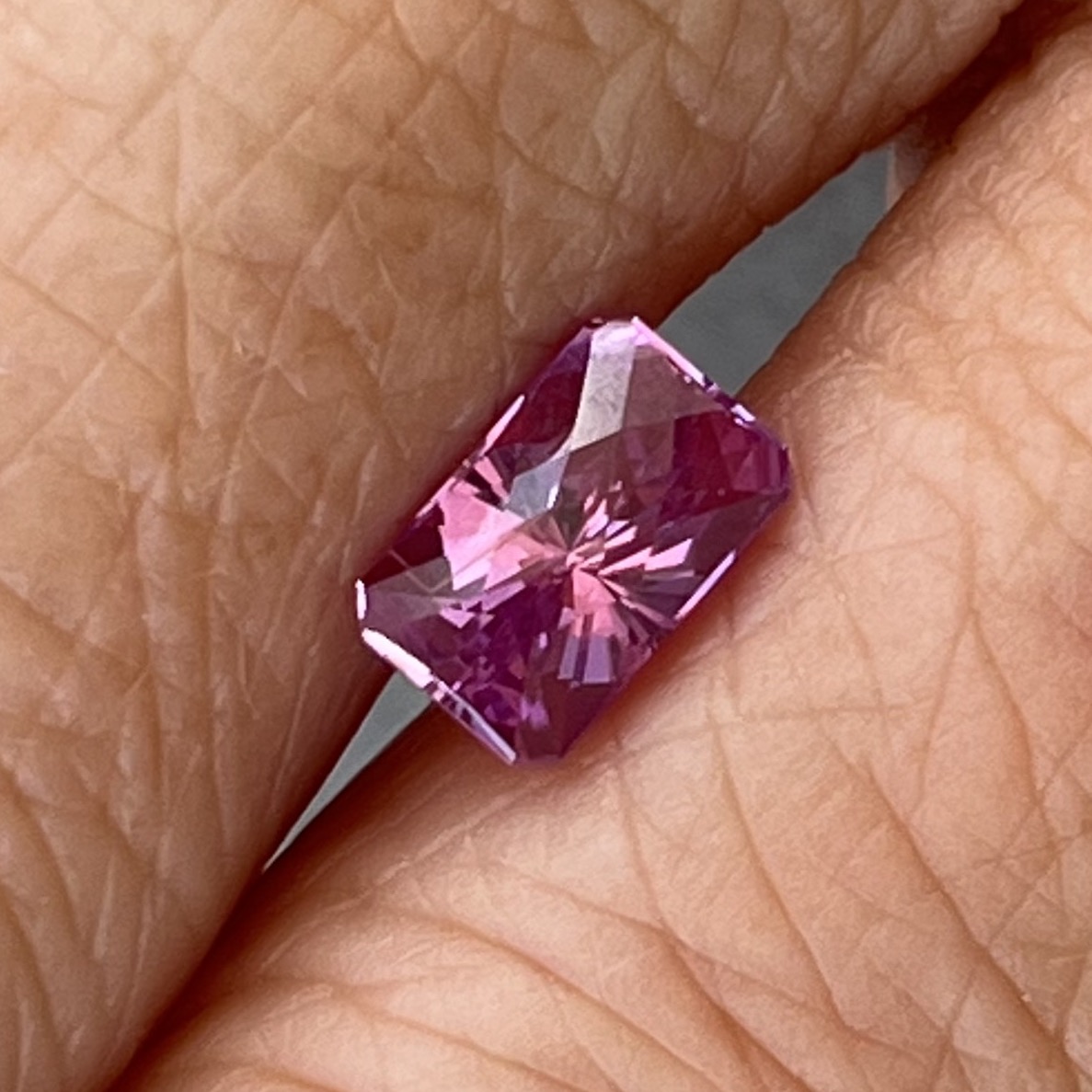 Pink Sapphire Regal Radiant™ Cut 1.74 carats | John Dyer Gems