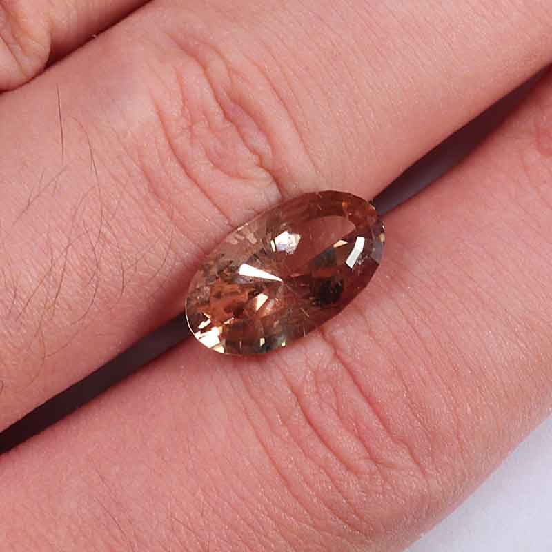 Oregon Sunstone Radiant Style Cut 4.25 carats | John Dyer Gems